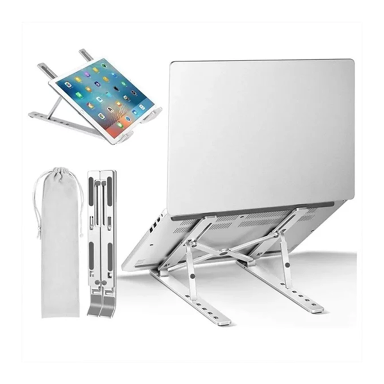 BASE PARA PORTÁTIL JALTECH LH038 METÁLICO GRIS – Andino Tecnología