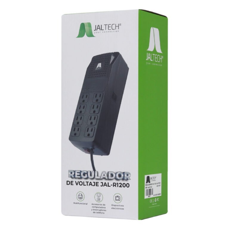 REGULADOR JALTECH R1200 8 TOMAS – Andino Tecnología